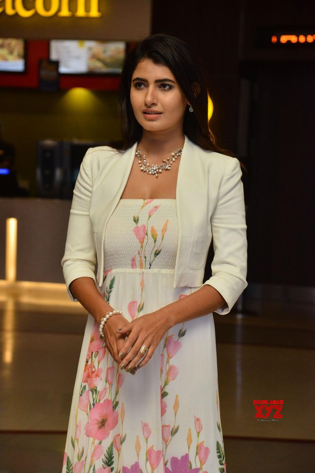 Actress Ashima Narwal Stills From Jessie Movie Success Meet - Social ...