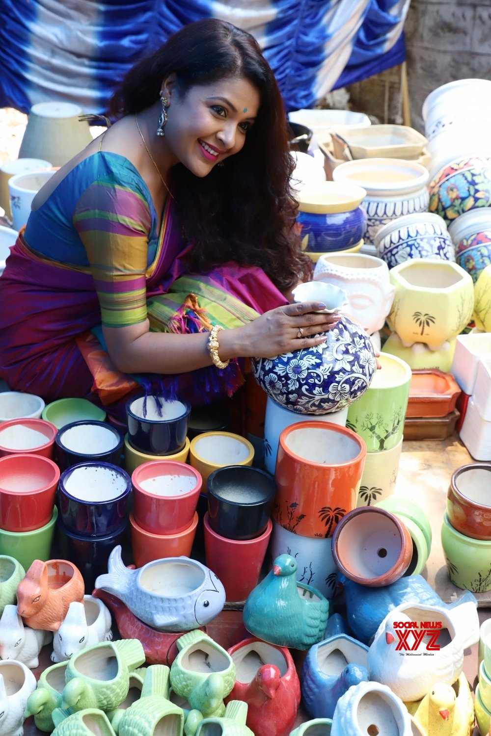 Bengaluru: Actress Jayashree Raj inaugurates Ugadi Shopping Carnival # ...