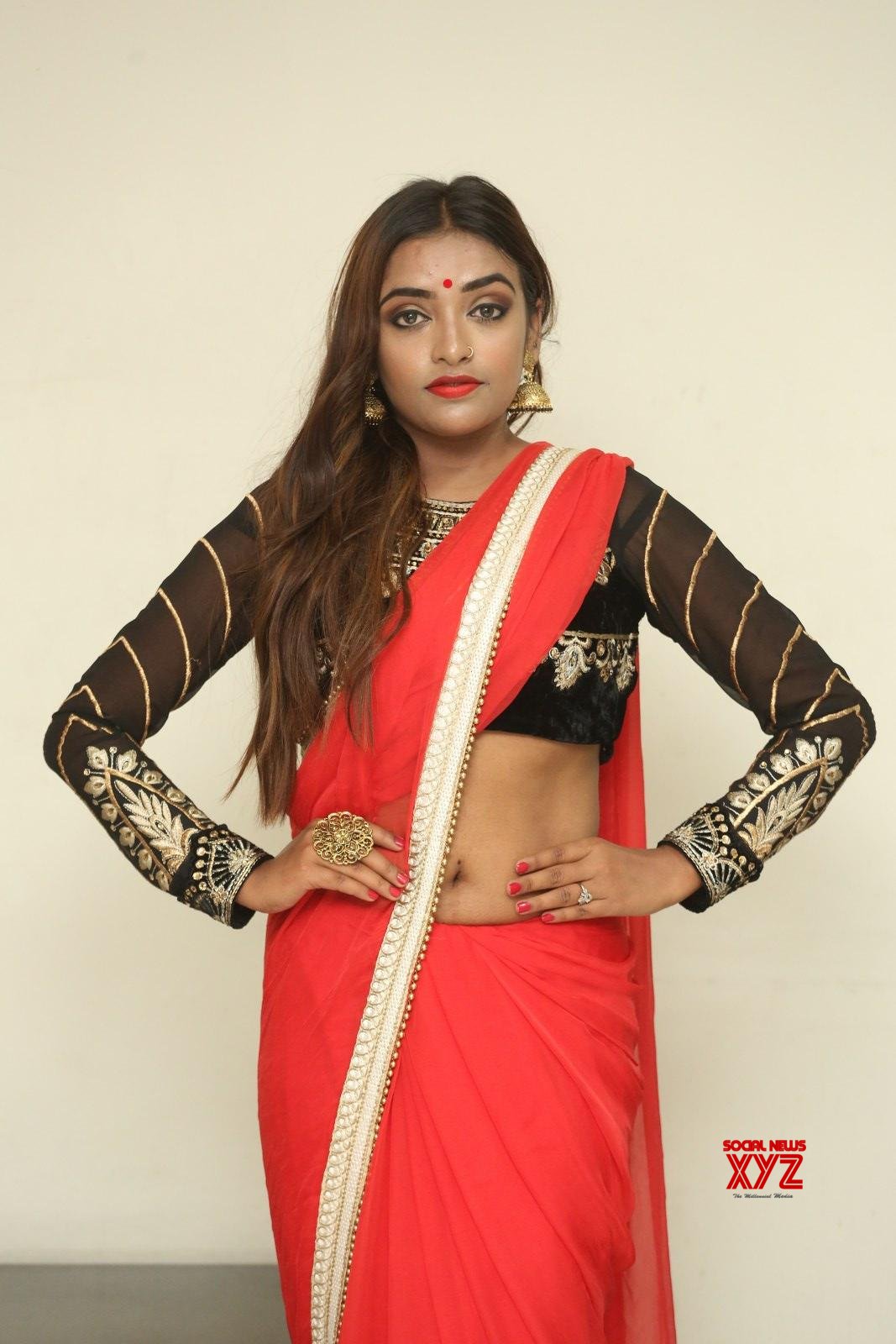 Actress Ashi Roy Stills From KS 100 Movie Audio Launch - Social News XYZ