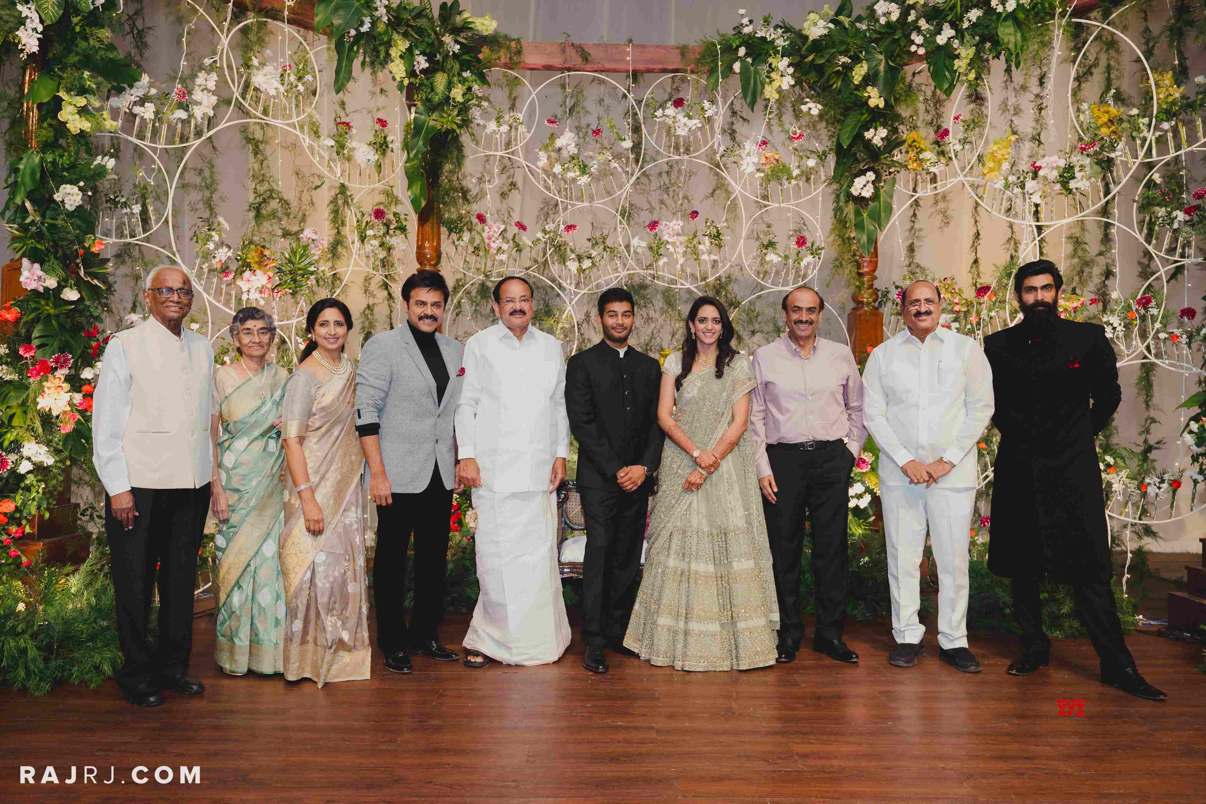 Venkatesh's Daughter Asritha And Vinayak Reddy Wedding Reception HD ...