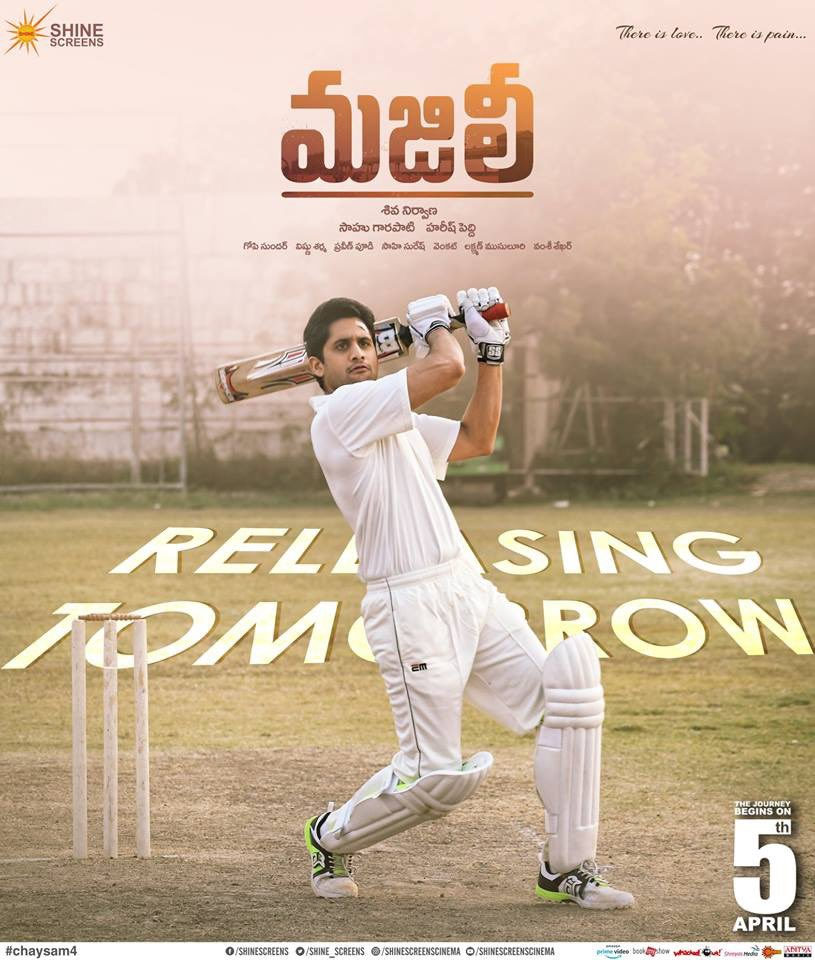 Majili Movie Releasing Tomorrow Poster - Social News XYZ