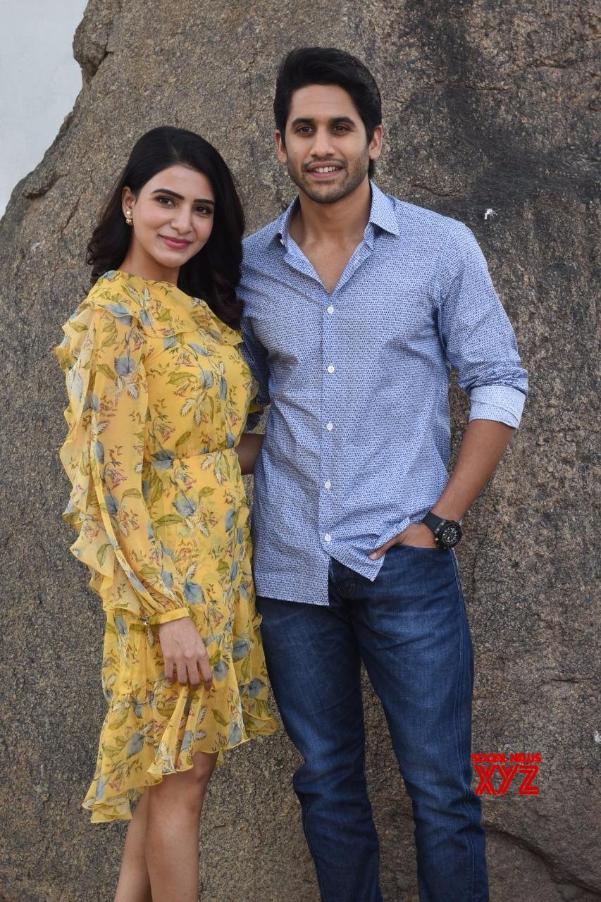 Naga Chaitanya And Samantha Stills From Majili Movie Media Interaction ...
