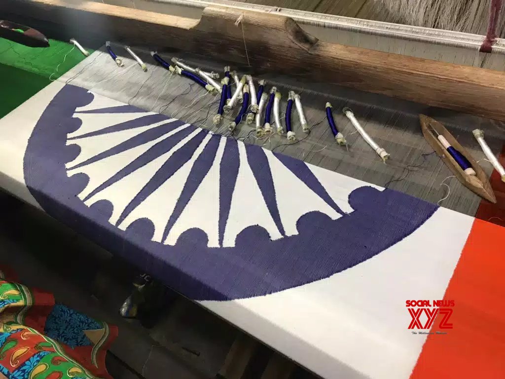 Indian National Flag Including Ashoka Chakra First Time Ever Made With ...