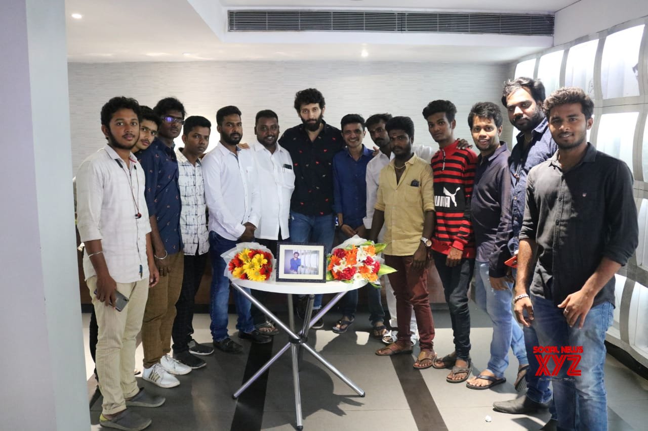 Taramani Fame Actor Vasanth Ravi Celebrated His Birthday With His ...