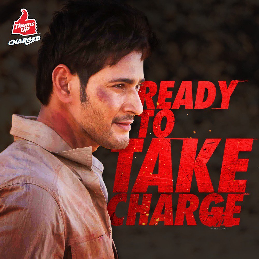 Mahesh Babu Still From Thums Up Ad - Social News XYZ