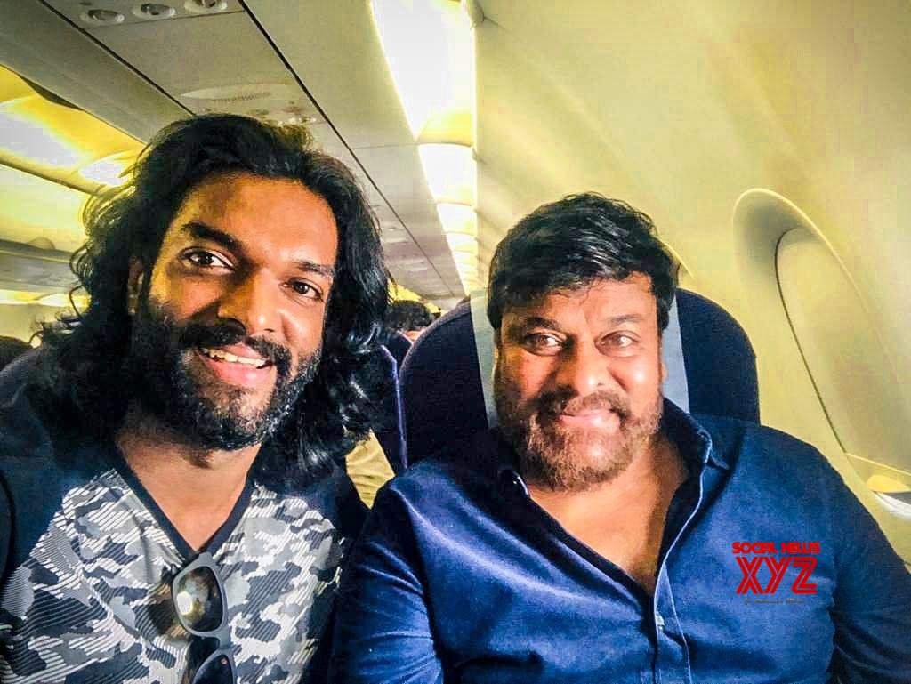 Charandeep And Chiranjeevi Stills At Sye Raa Shoot - Social News XYZ