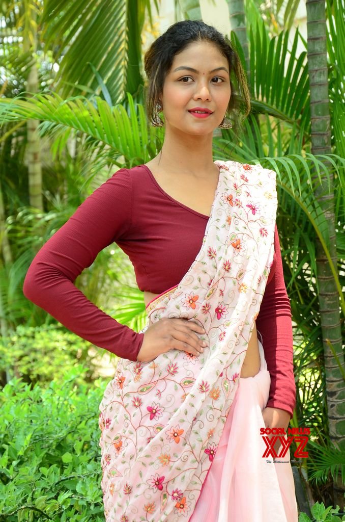 Actress Aditi Myakal Stills From Eakam Movie Teaser Launch - Social ...