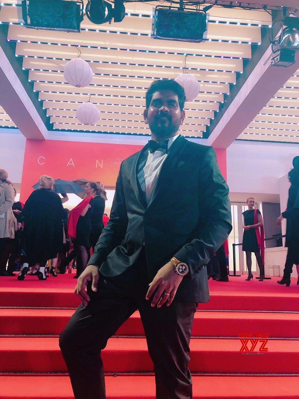 Director Vignesh Shivan Stills From Cannes 2019 Red Carpet - Social ...