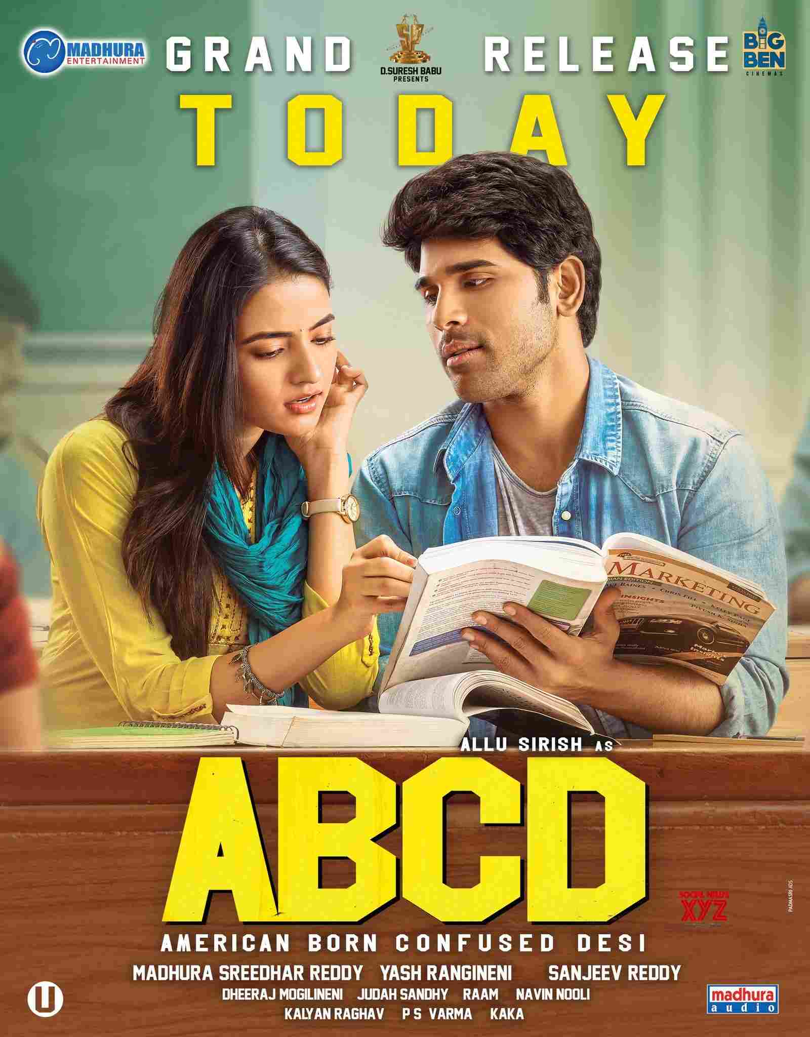 ABCD Movie Grand Release Today Poster - Social News XYZ