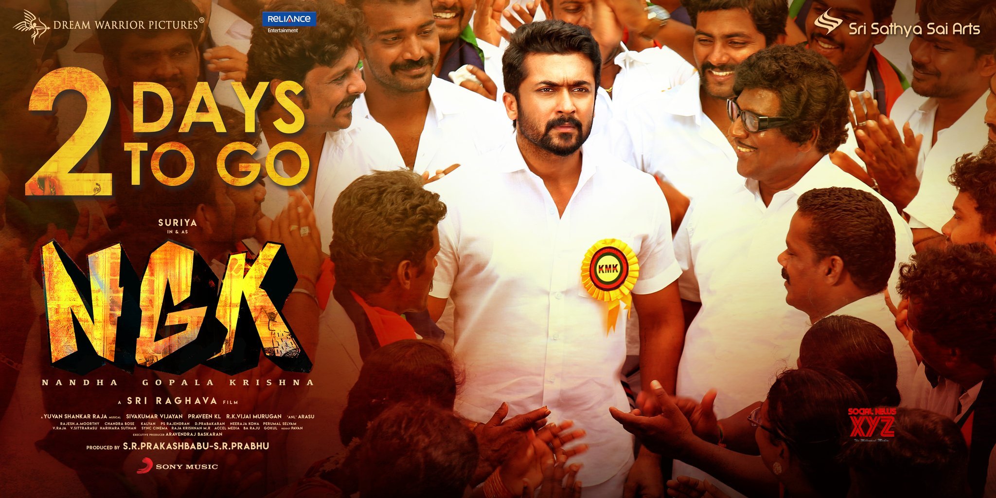 NGK Movie 2 Days To Go Poster - Social News XYZ