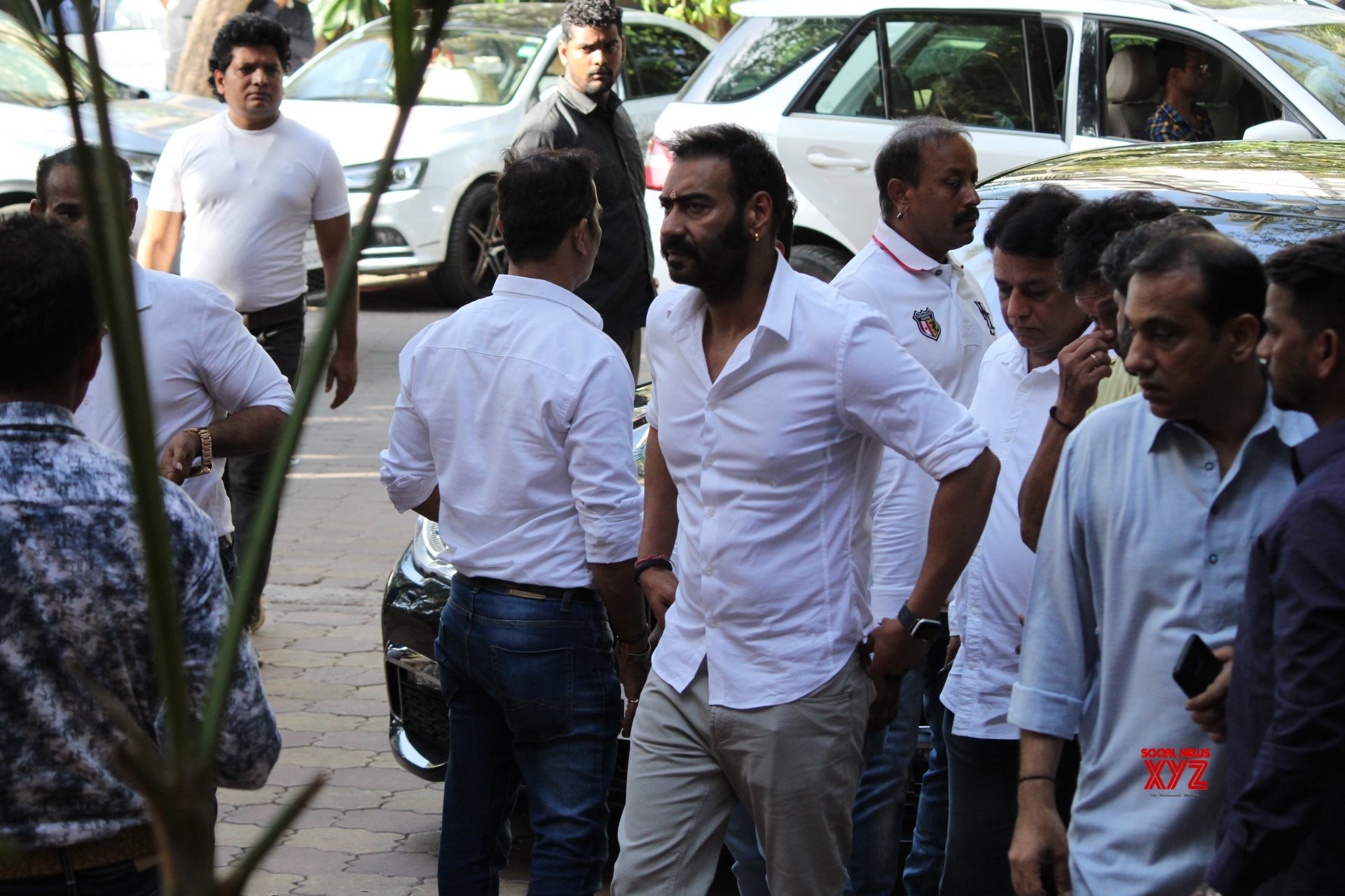 Mumbai: Veeru Devgan's prayer meet - Ajay Devgn #Gallery - Social News XYZ