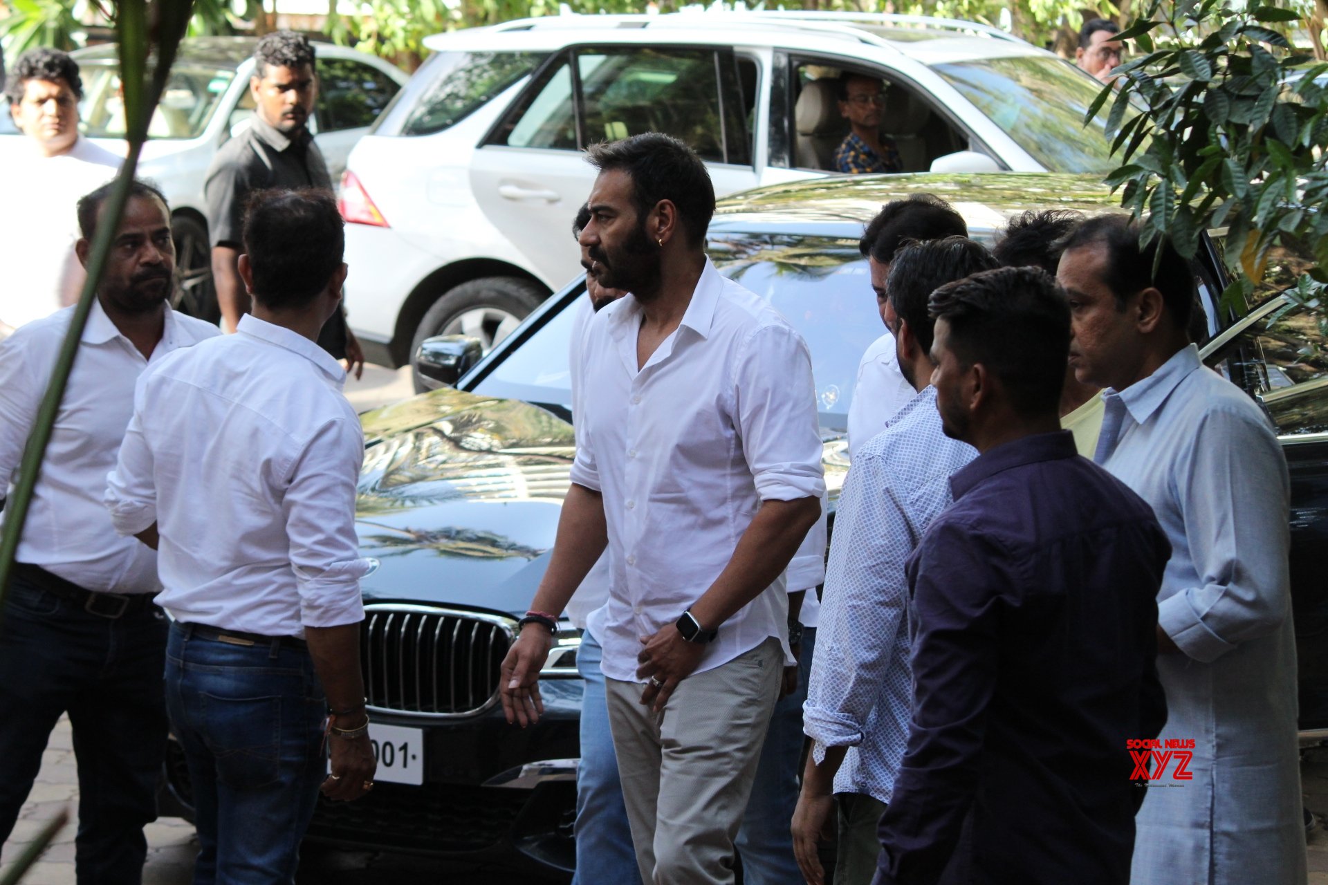 Mumbai: Veeru Devgan's prayer meet - Ajay Devgn #Gallery - Social News XYZ