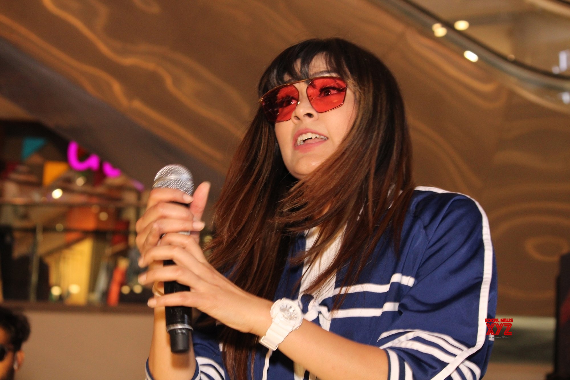 Noida: Aastha Gill performs in Noida #Gallery - Social News XYZ