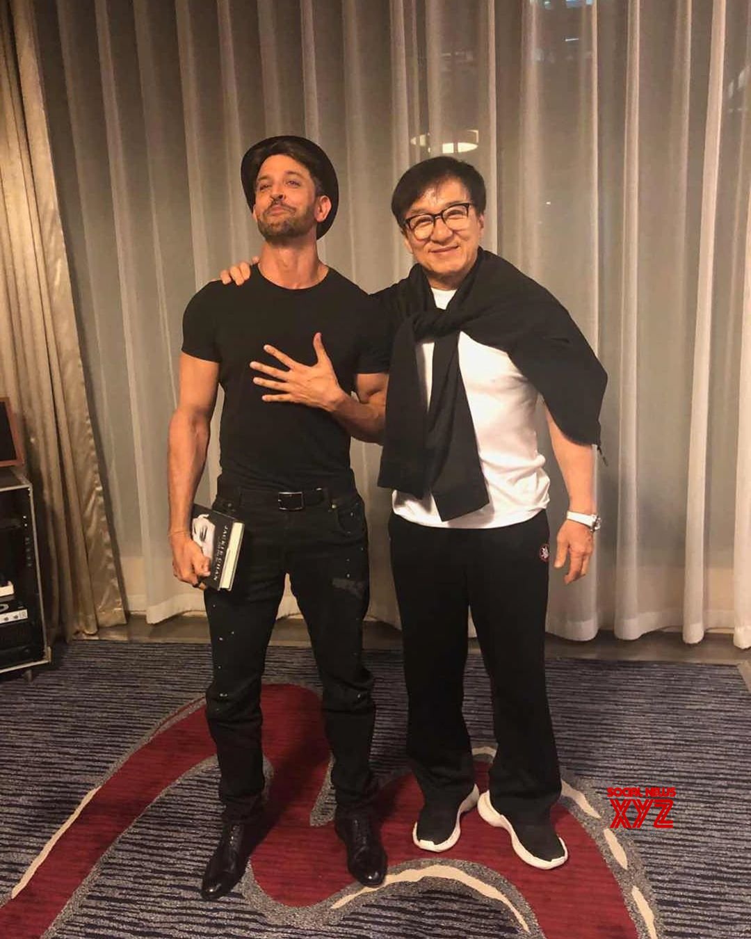Hrithik Roshan Stills With Jackie Chan - Social News XYZ