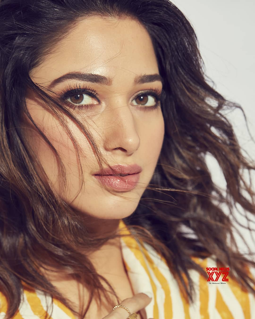 Actress Tamannaah Bhatia Stills From Khamoshi Movie Promotions - Social ...