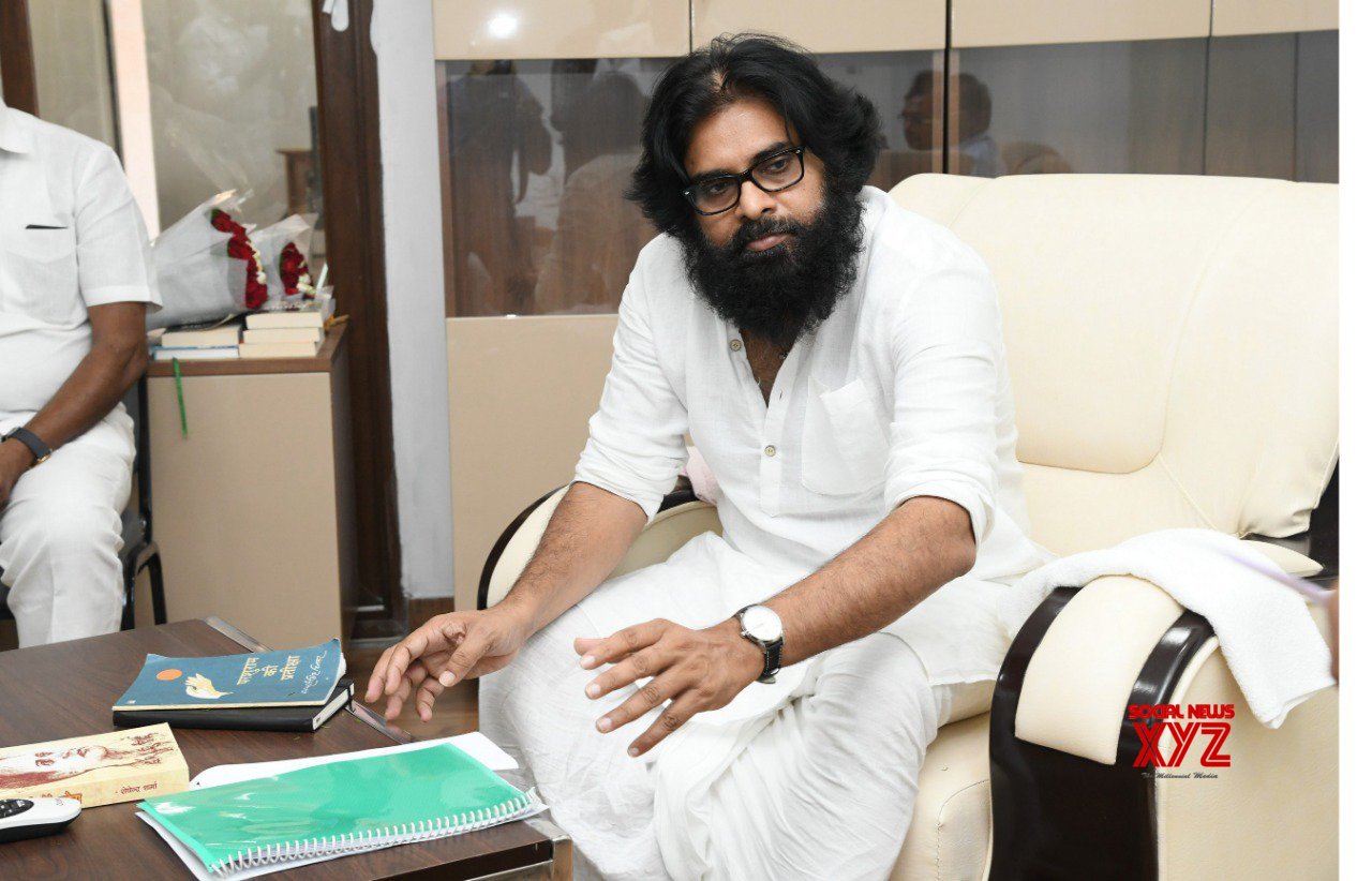 JanaSena Chief Pawan Kalyan Interaction With East Godavari District Leaders Gallery - Social ...