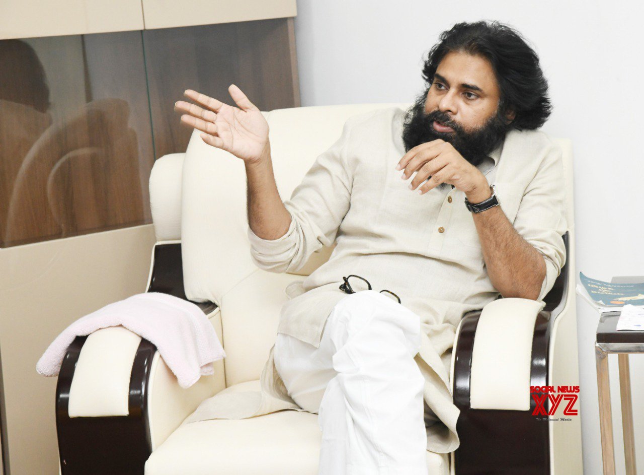 JanaSena Chief Pawan Kalyan Interaction With Rayalaseema Leaders Gallery - Social News XYZ
