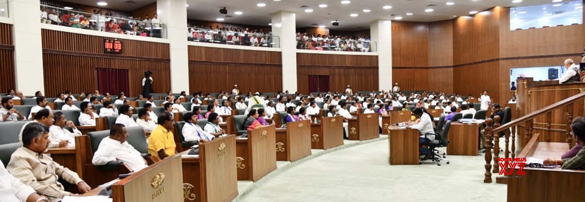 Amaravati: Second day of of the new Andhra Pradesh Assembly's first ...