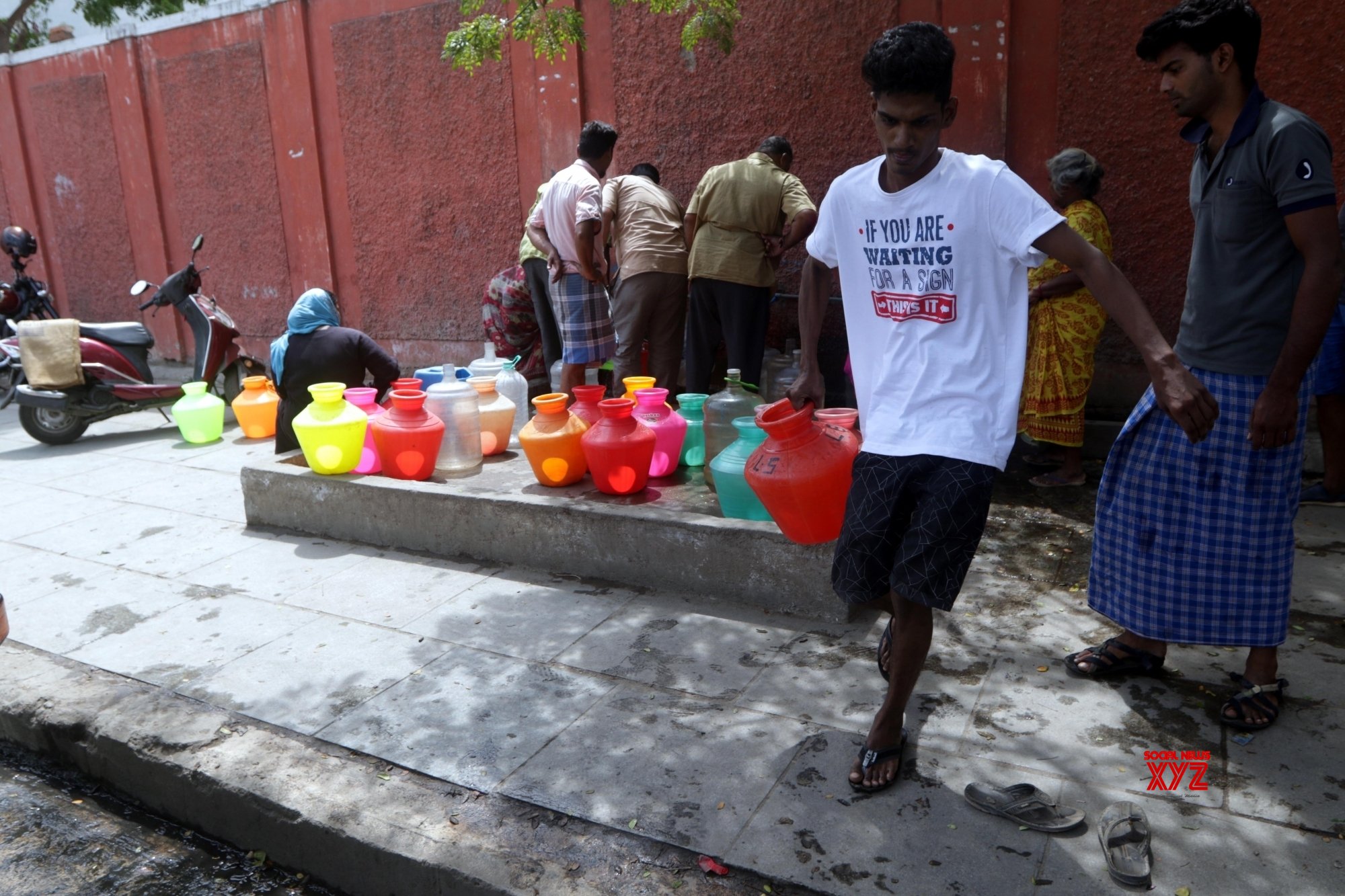 Chennai: Water crisis #Gallery - Social News XYZ