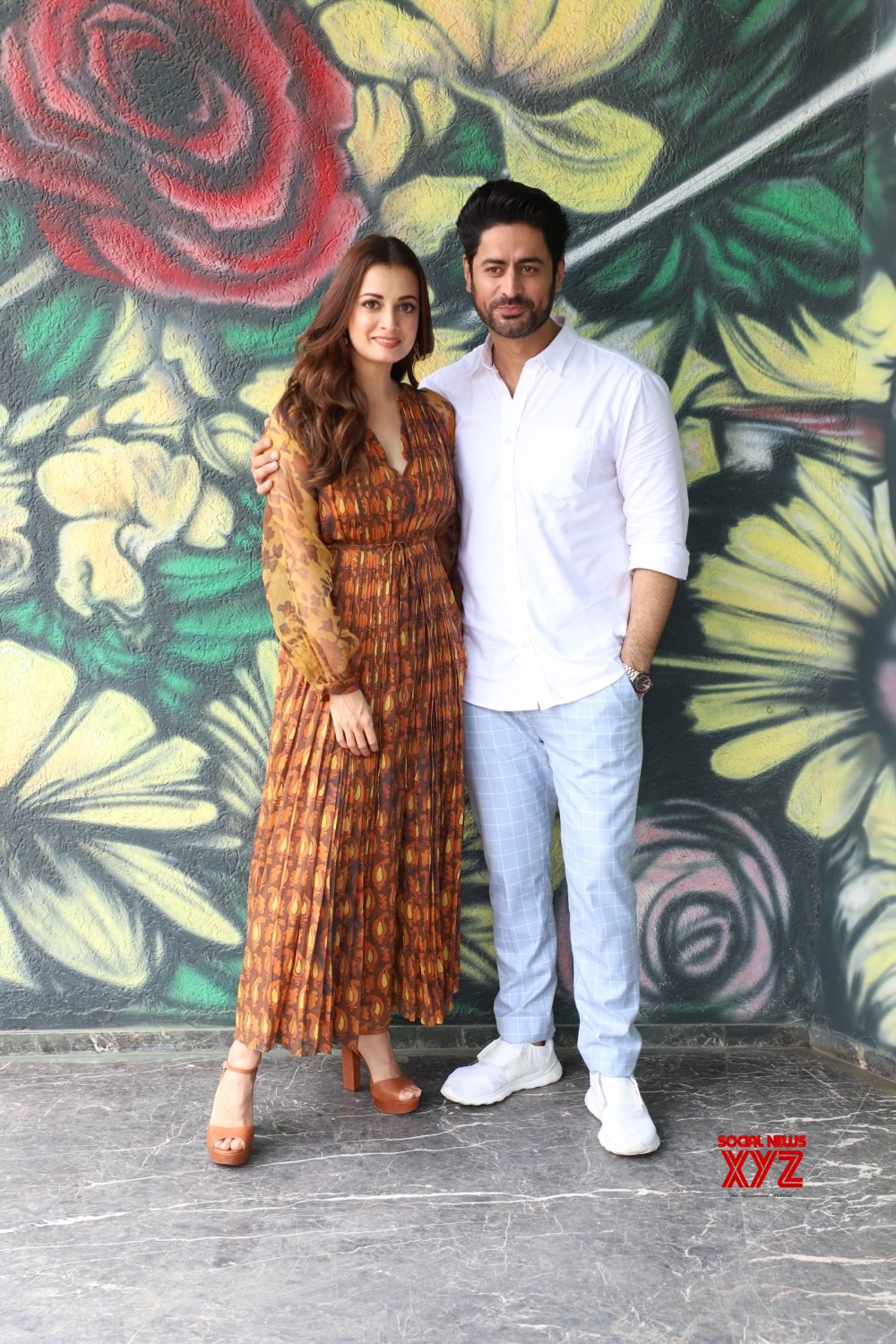 Mumbai: Web series "Kaafir" promotion - Mohit Raina, Dia Mirza #Gallery ...