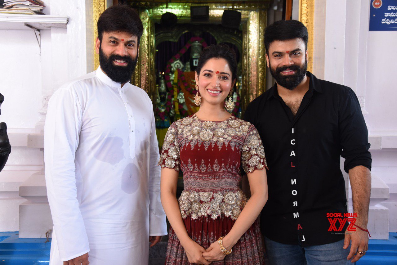 Tamannaah Bhatia's Raju Gari Gadhi 3 Movie Pooja Gallery - Social News XYZ