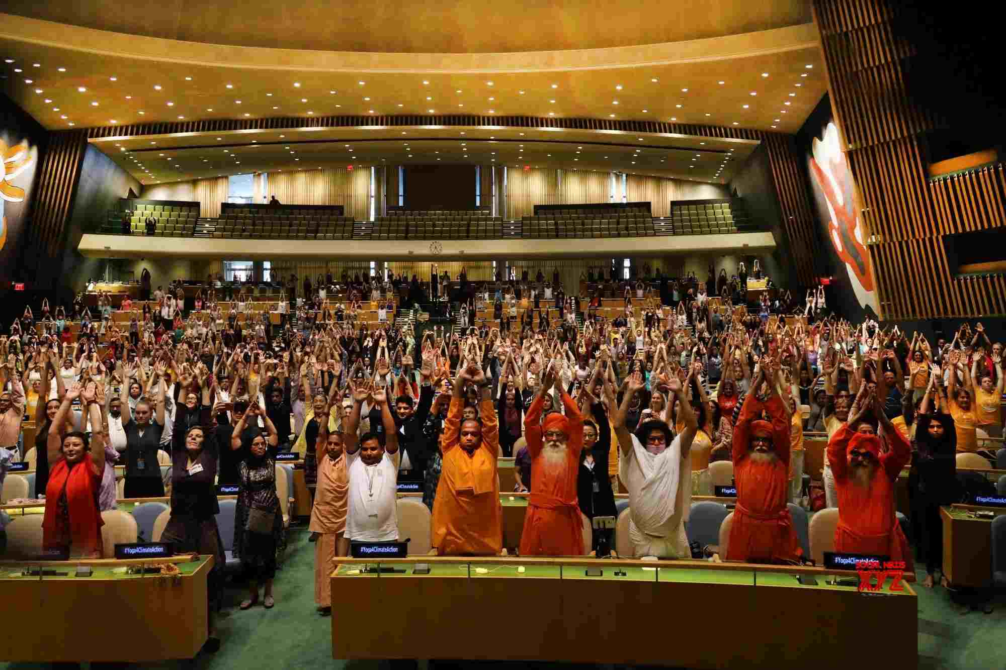 New York: 5th International Yoga Day celebrations at UNGA #Gallery ...