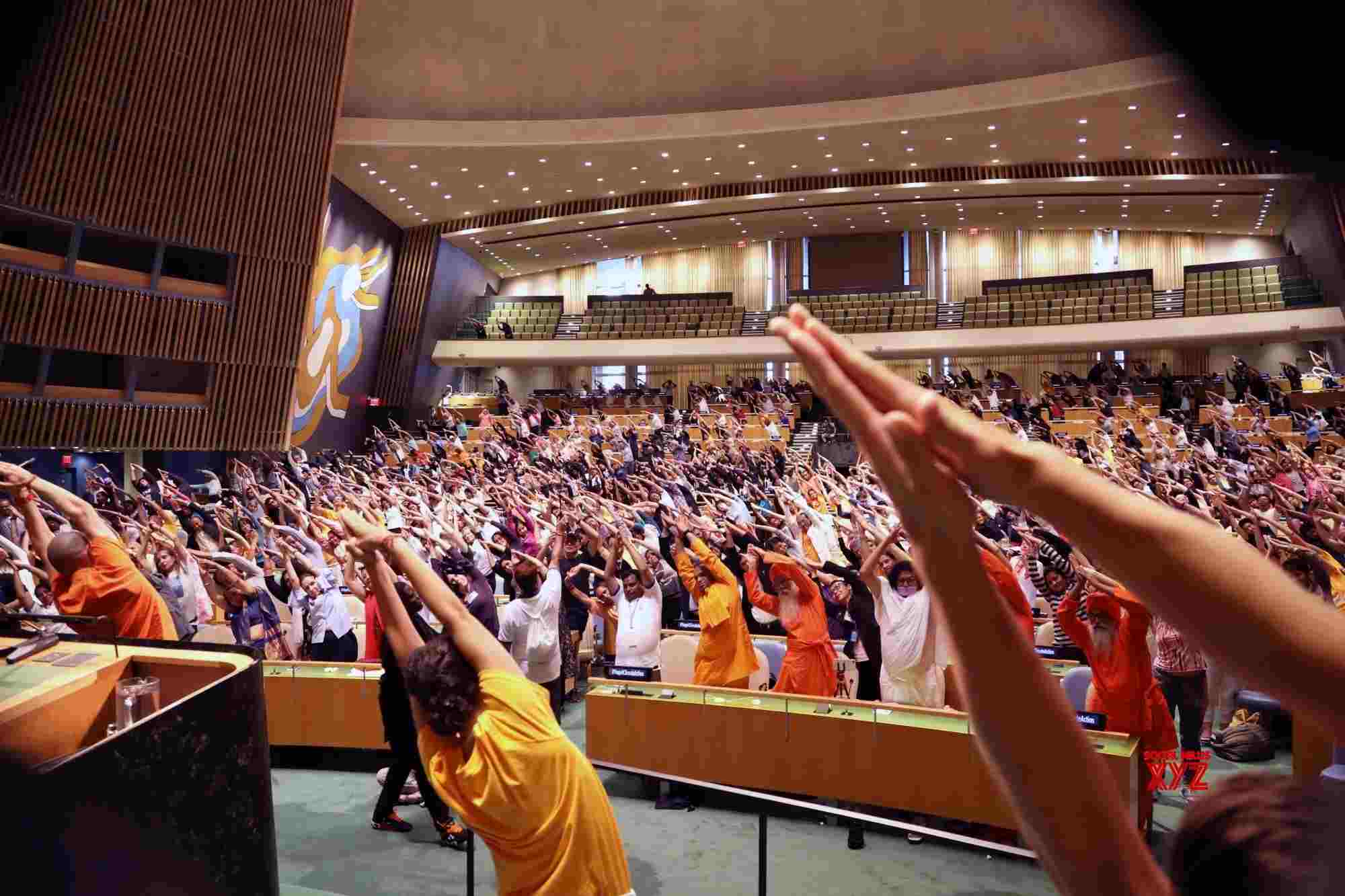 New York: 5th International Yoga Day celebrations at UNGA #Gallery ...