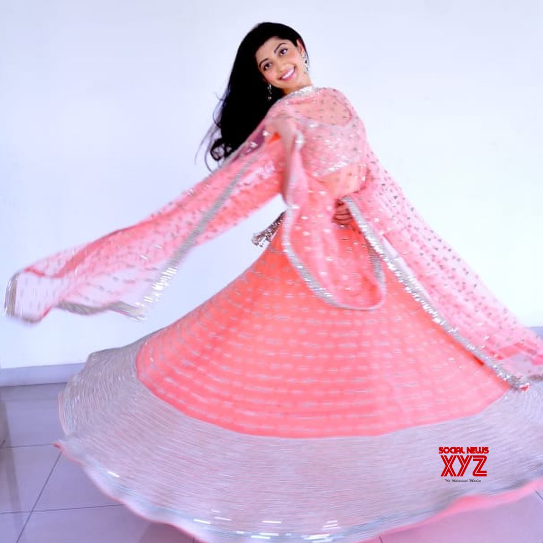Actress Pranitha Subhash Glam Stills In A Lovely Lehenga - Social News XYZ