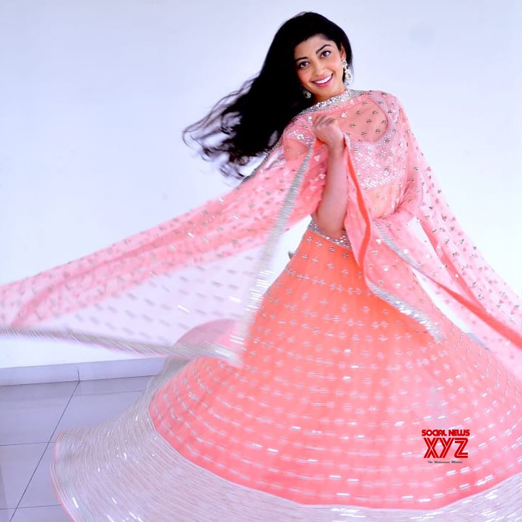 Actress Pranitha Subhash Glam Stills In A Lovely Lehenga - Social News XYZ