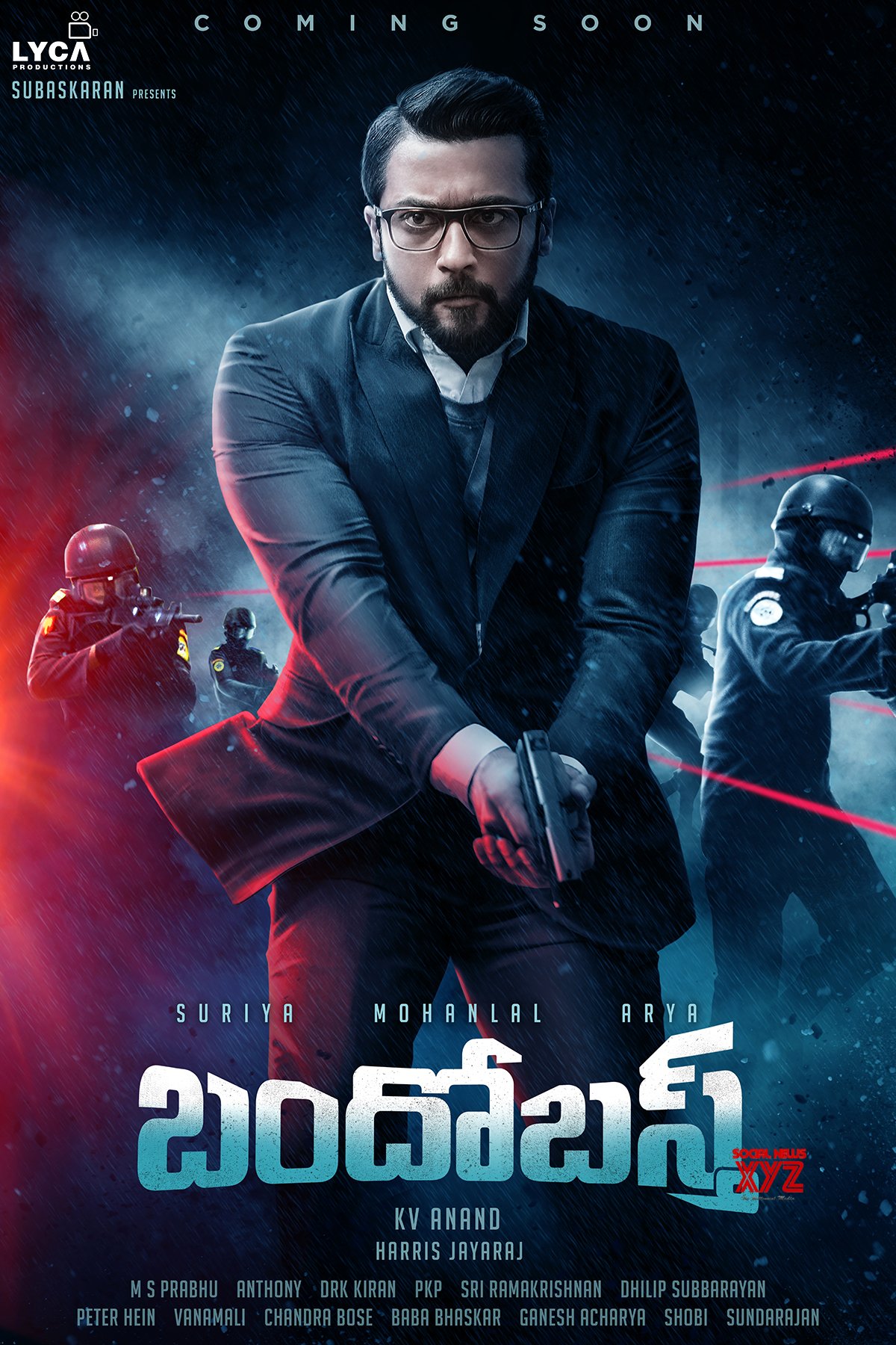 Surya's Bandobast Movie HD Posters - Social News XYZ