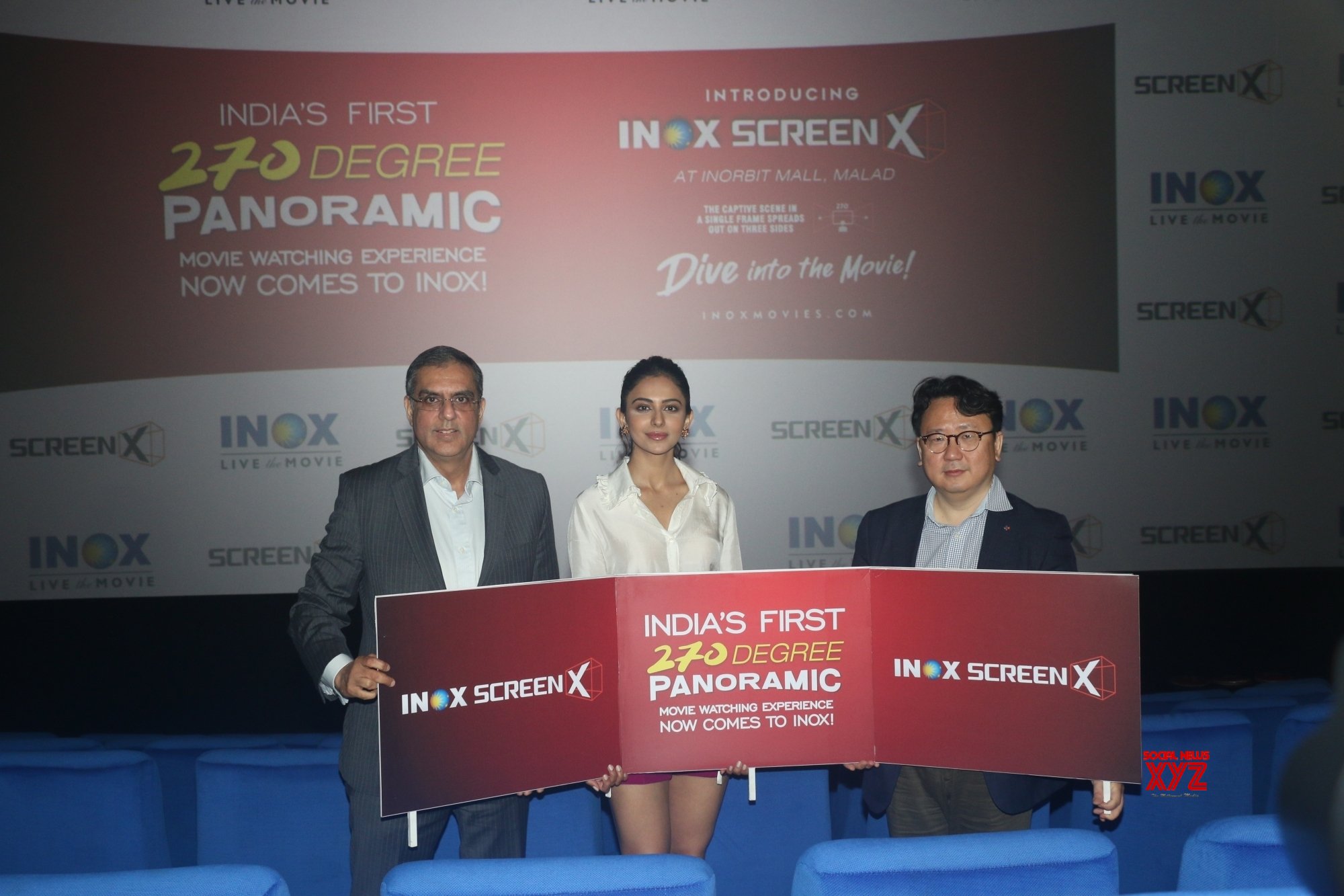 Mumbai: Launch of INOX ScreenX - Rakul Preet Singh #Gallery - Social ...