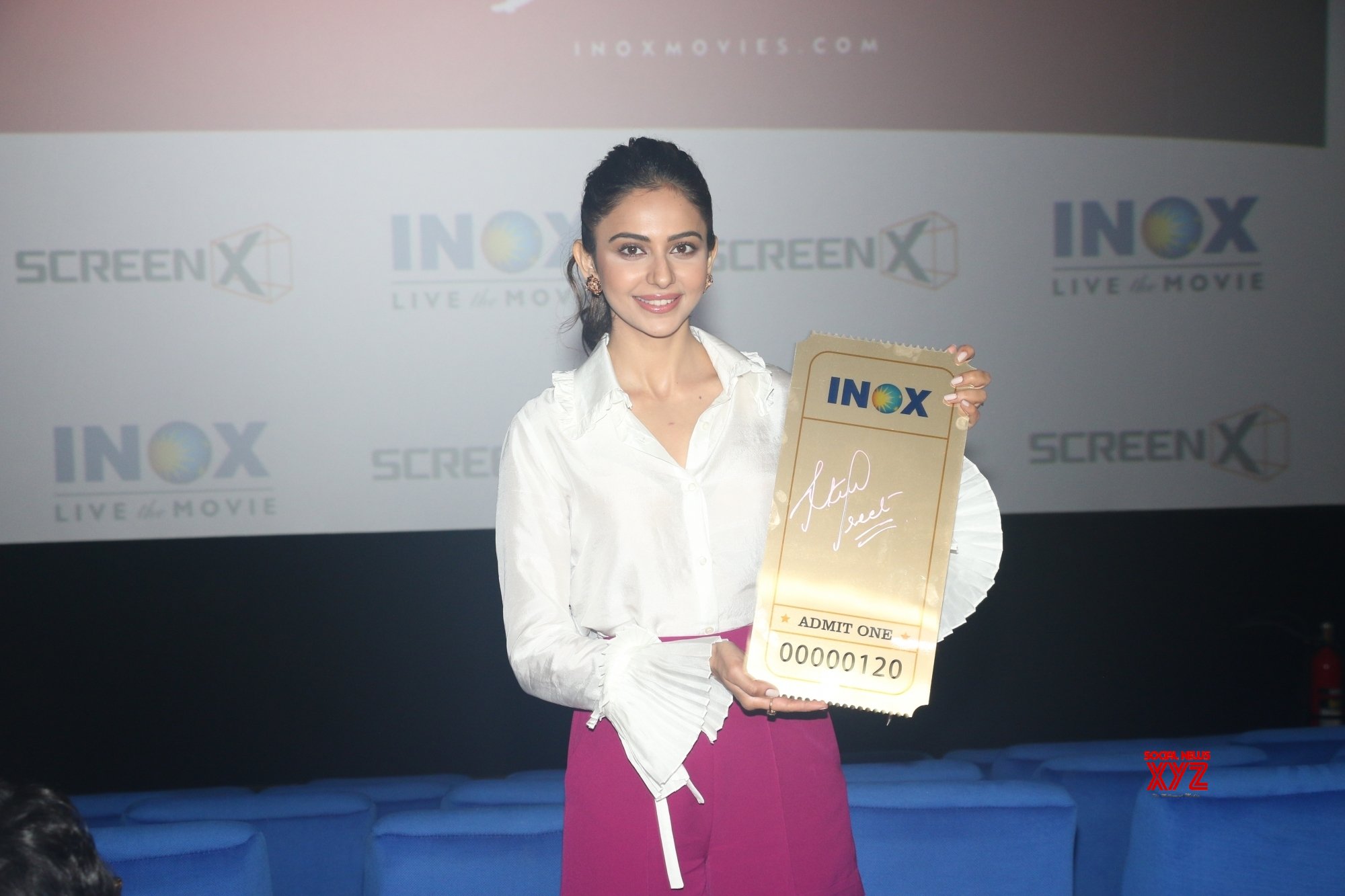 Mumbai: Launch of INOX ScreenX - Rakul Preet Singh #Gallery - Social ...