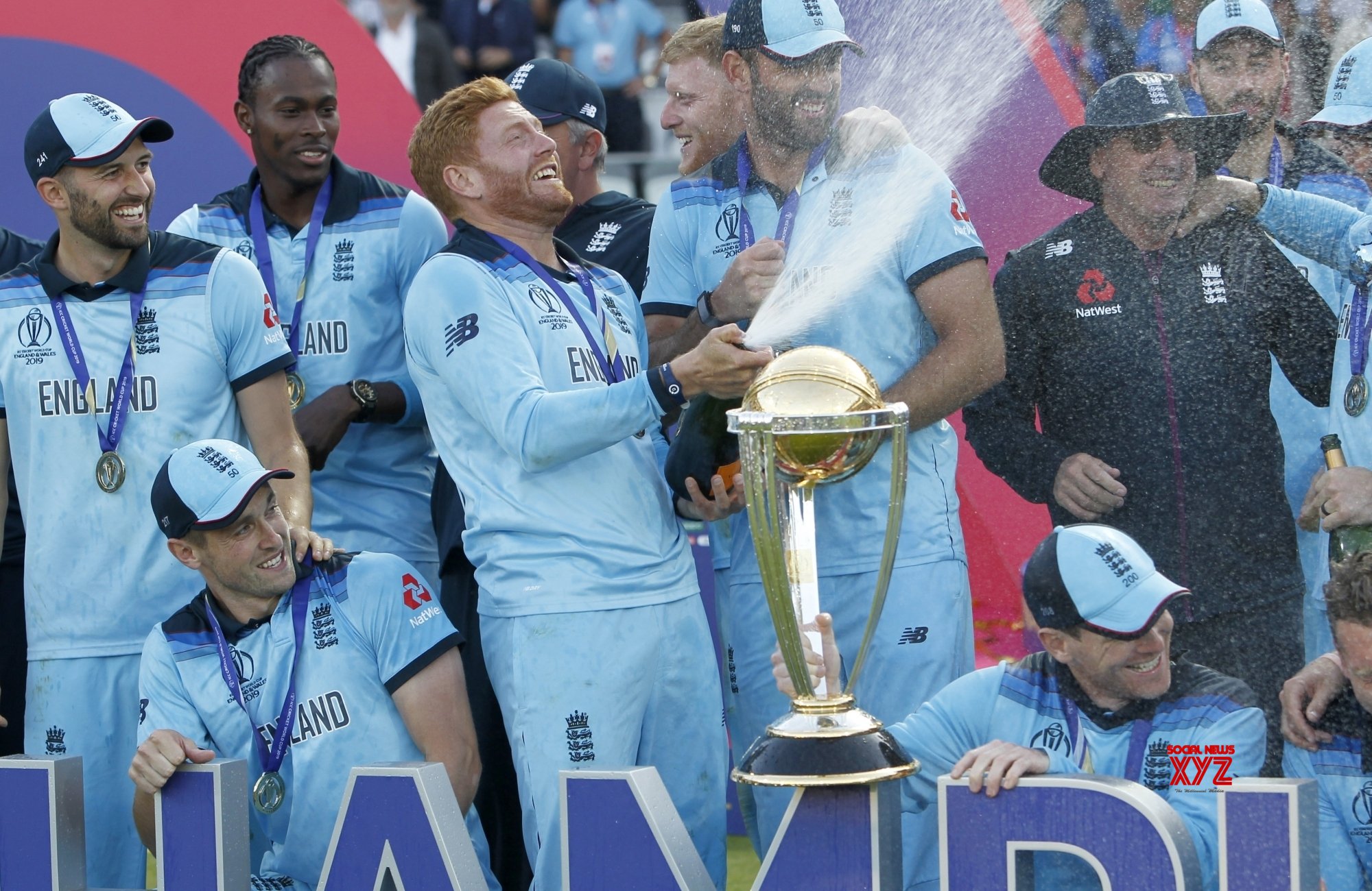 London (England): 2019 World Cup - Final - New Zealand Vs England ...