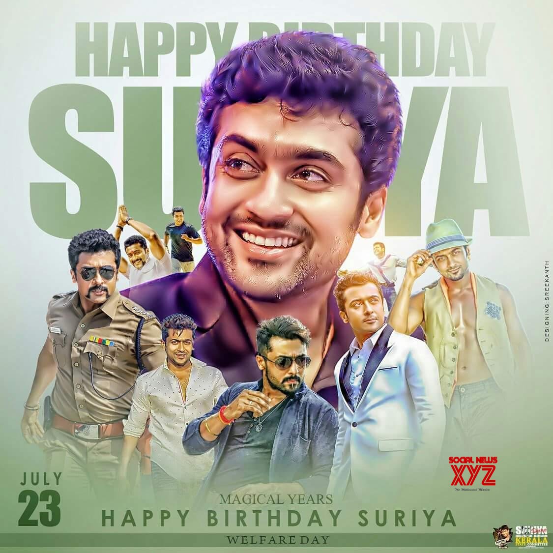 Suriya Birthday 2019 Posters - Social News XYZ