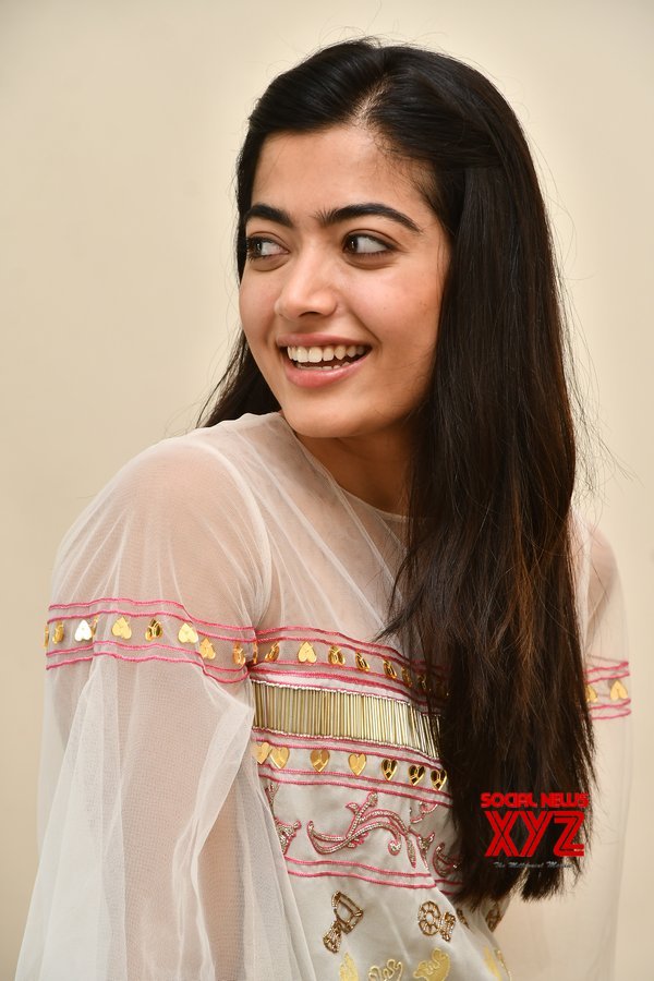 Actress Rashmika Mandanna Stills From Dear Comrade Movie Interview ...