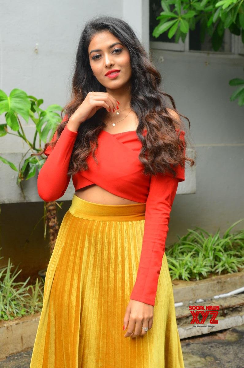 Actress Deepali Sharma Stills From Okadu Movie Opening - Social News XYZ