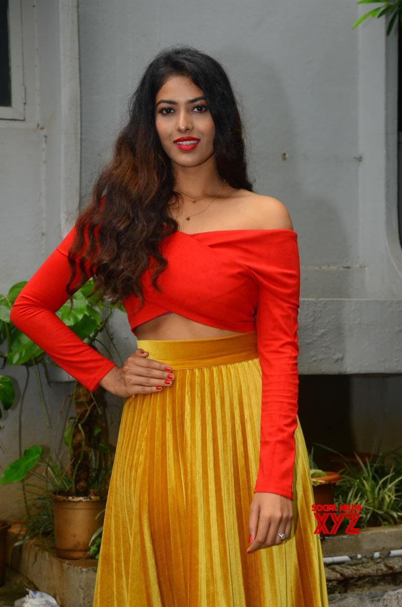 Actress Deepali Sharma Stills From Okadu Movie Opening - Social News XYZ