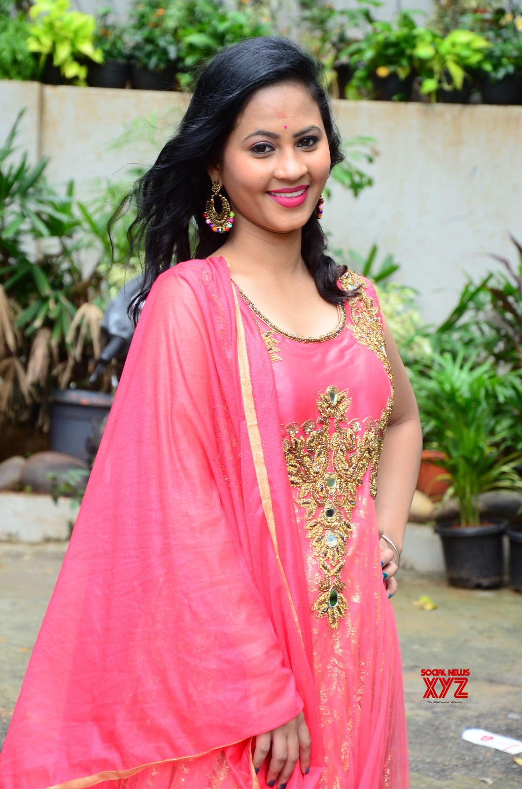 Actress Aasha Stills From Murikiwada Movie Opening - Social News XYZ