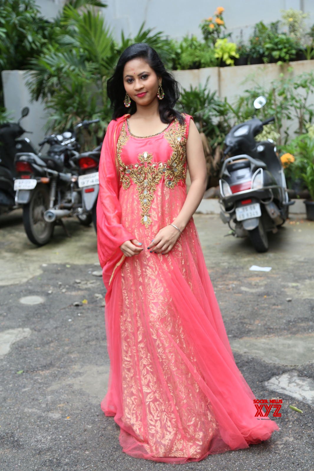 Actress Aasha Stills From Murikiwada Movie Opening - Social News XYZ