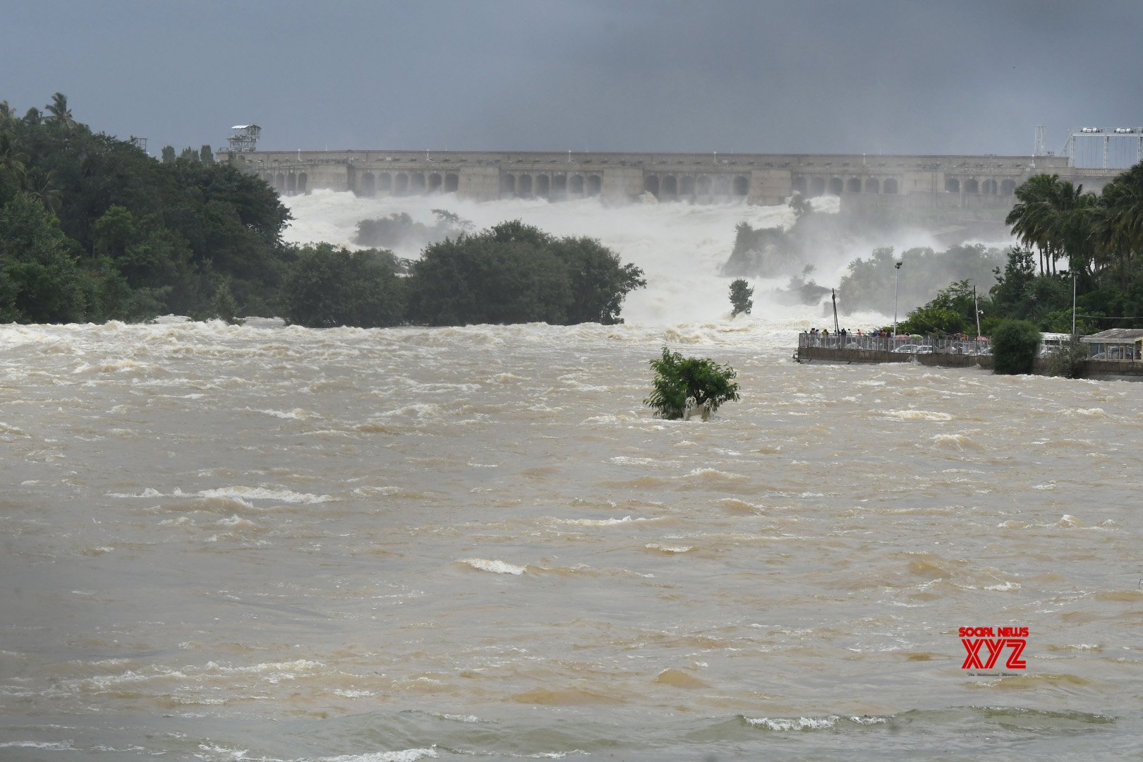Mysuru: Krishnaraja Sagar dam #Gallery - Social News XYZ