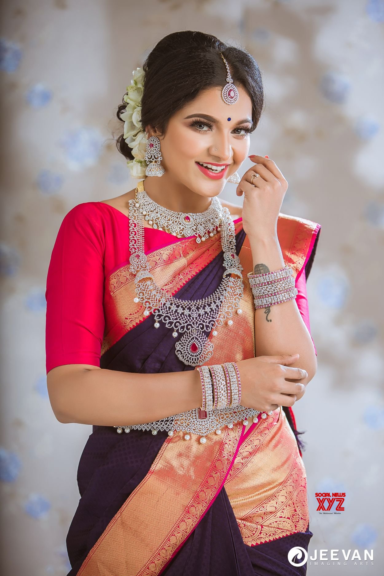 Actress Chithu Latest Cute And Charming Photoshoot Stills - Social News XYZ