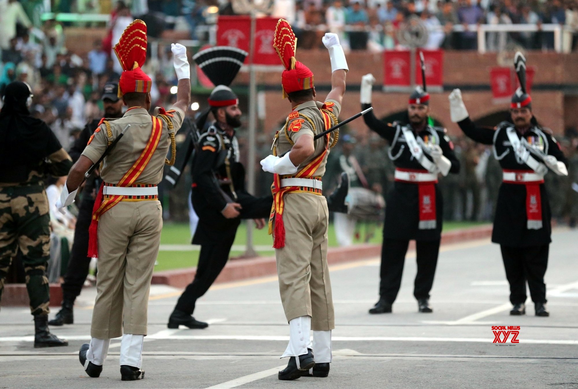 Attari: Beating Retreat ceremony #Gallery - Social News XYZ