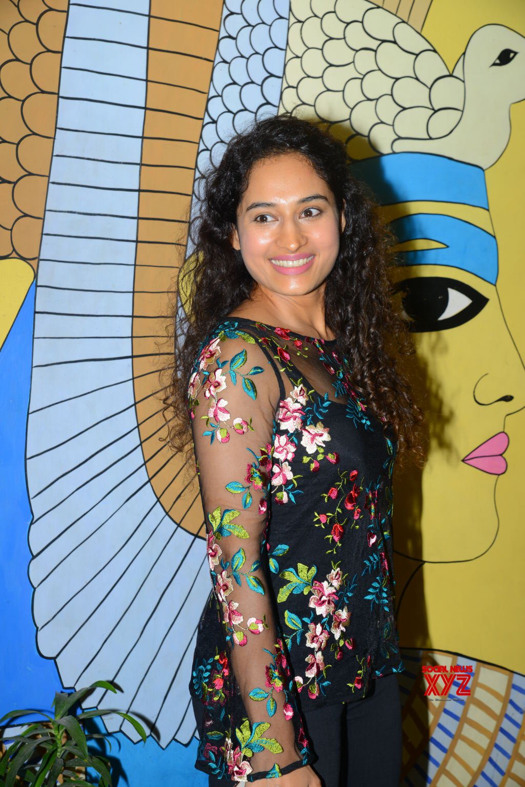 Actress Pooja Ramachandran Stills From Evaru Movie Preview Show At ...