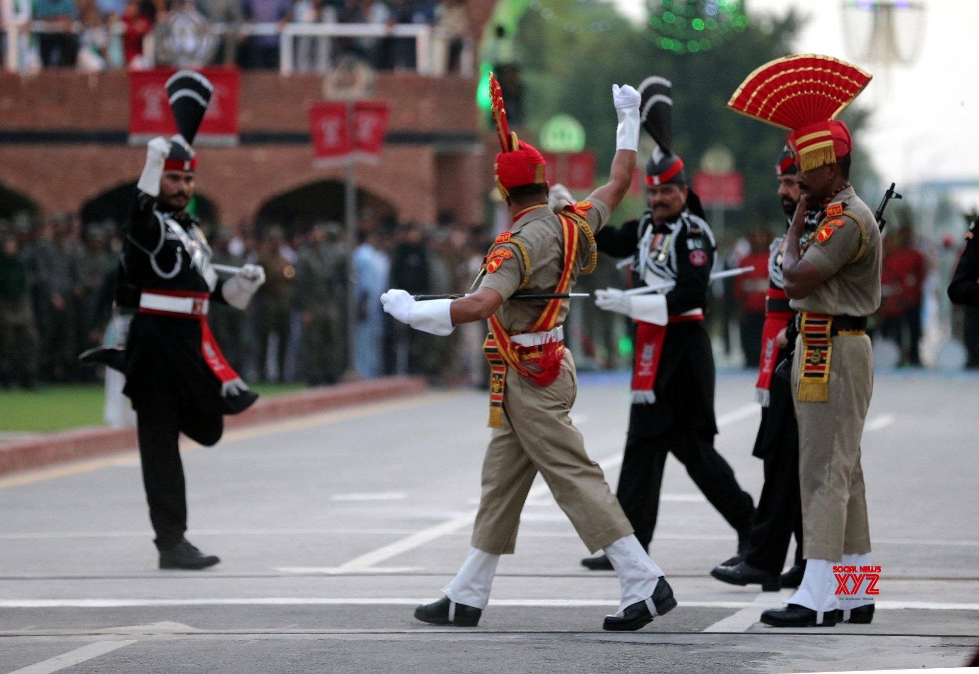 Attari: Beating Retreat ceremony #Gallery - Social News XYZ