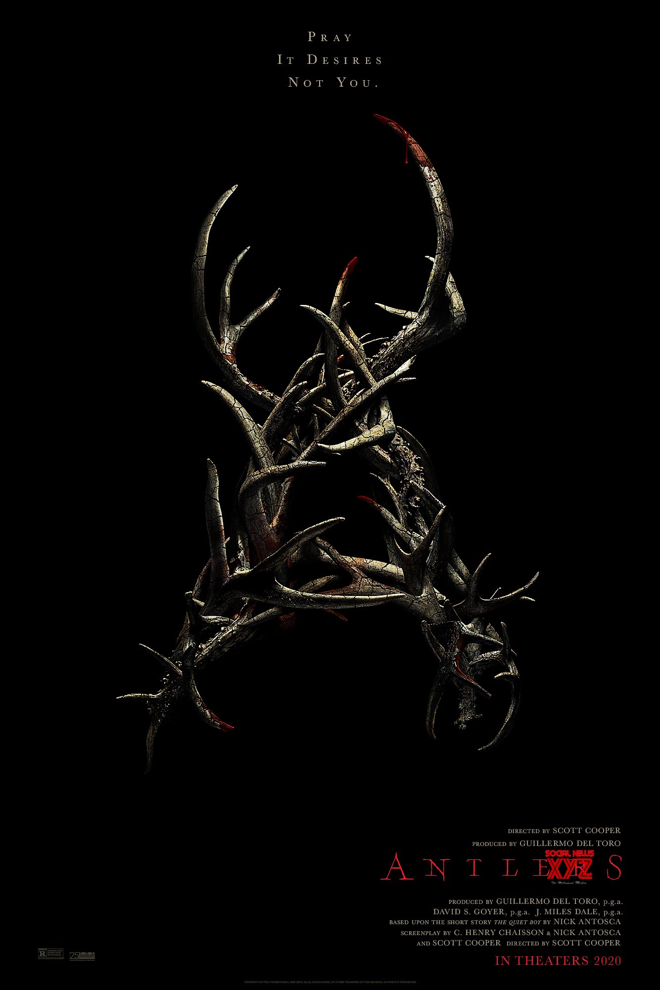 Antlers Movie Teaser HD Poster - Social News XYZ