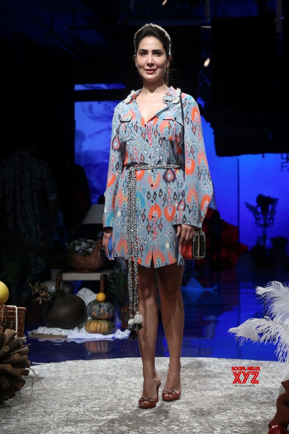 Mumbai: Kim Sharma during a programme #Gallery - Social News XYZ