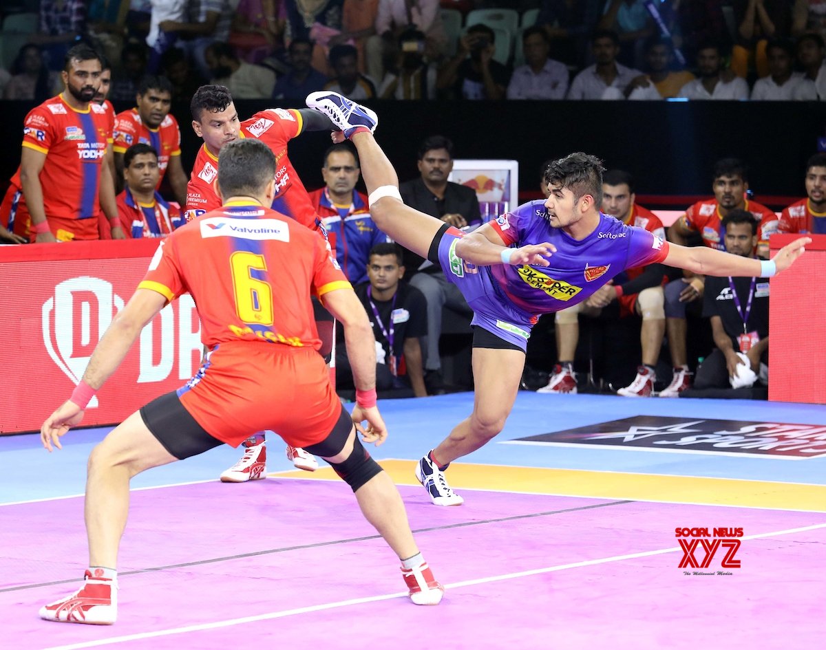 New Delhi: Pro Kabaddi Season 7 - Dabang Delhi Vs UP Yoddha #Gallery ...