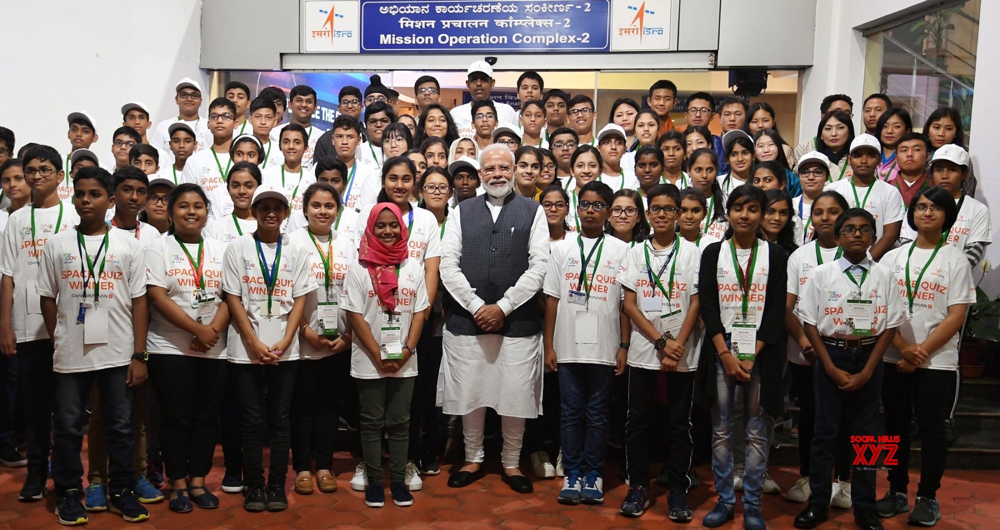 Bengaluru: PM Modi at ISRO Headquarters #Gallery - Social News XYZ