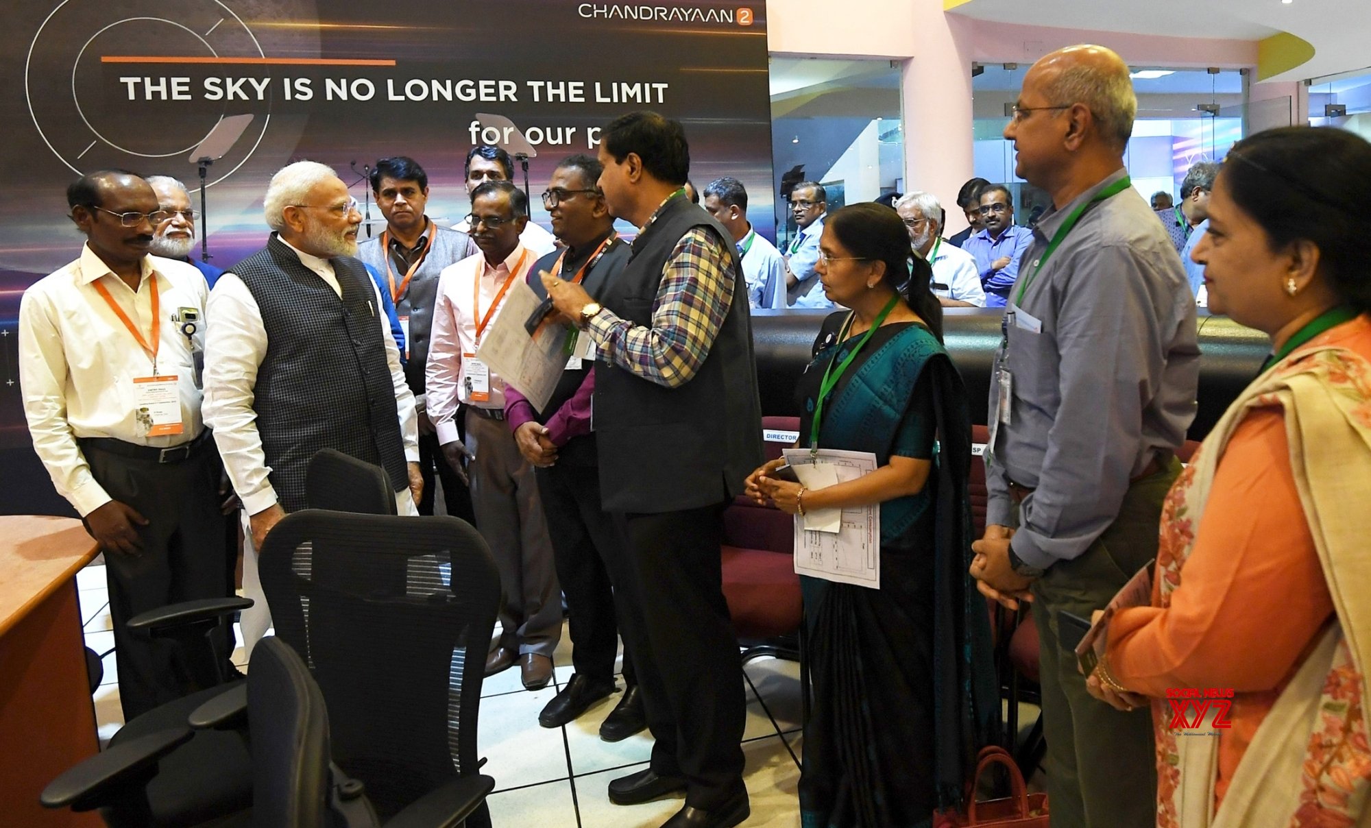 Bengaluru: PM Modi at ISRO Headquarters #Gallery - Social News XYZ