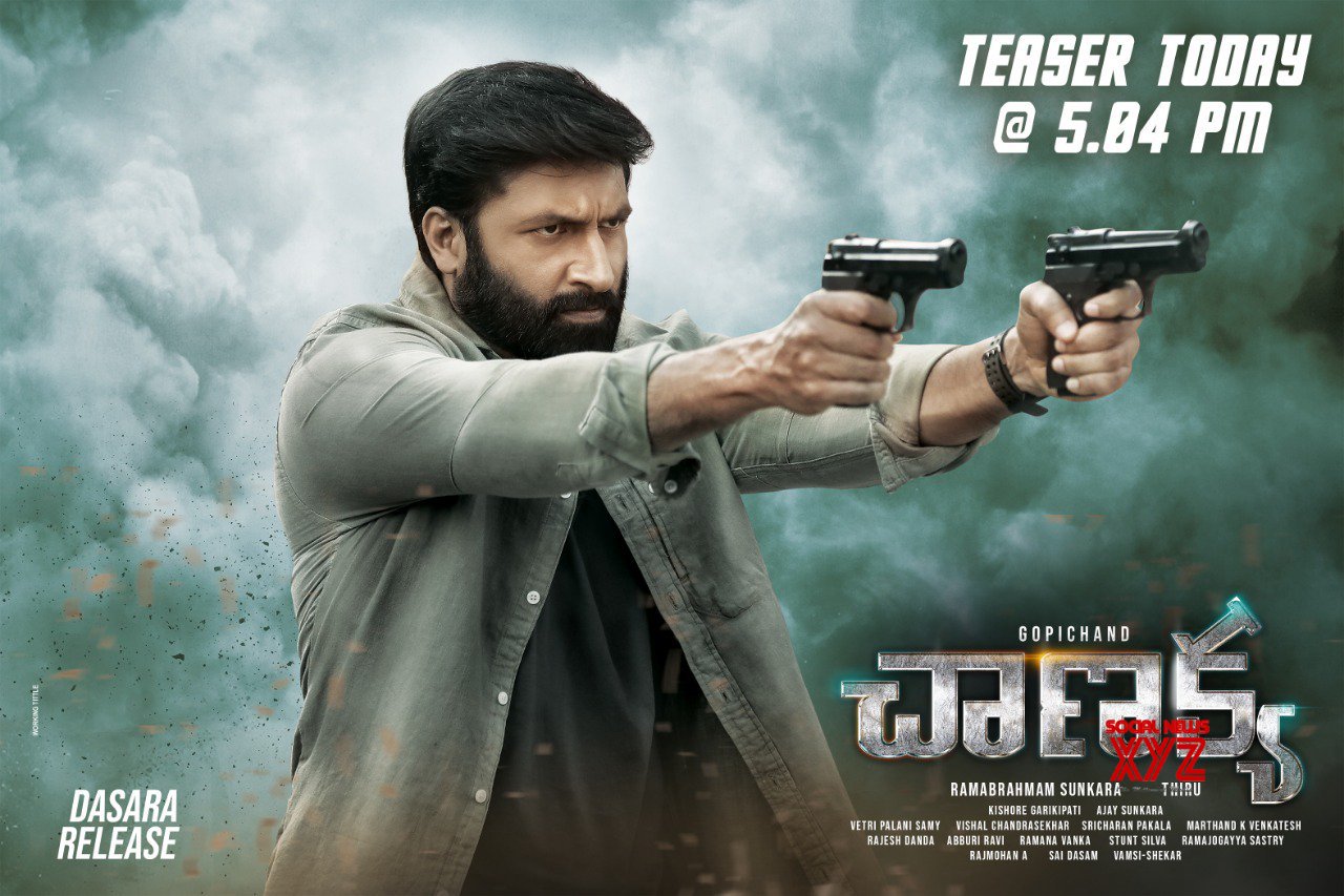 Gopichand's Chanakya Teaser On Today At 5:04 PM - Social News XYZ
